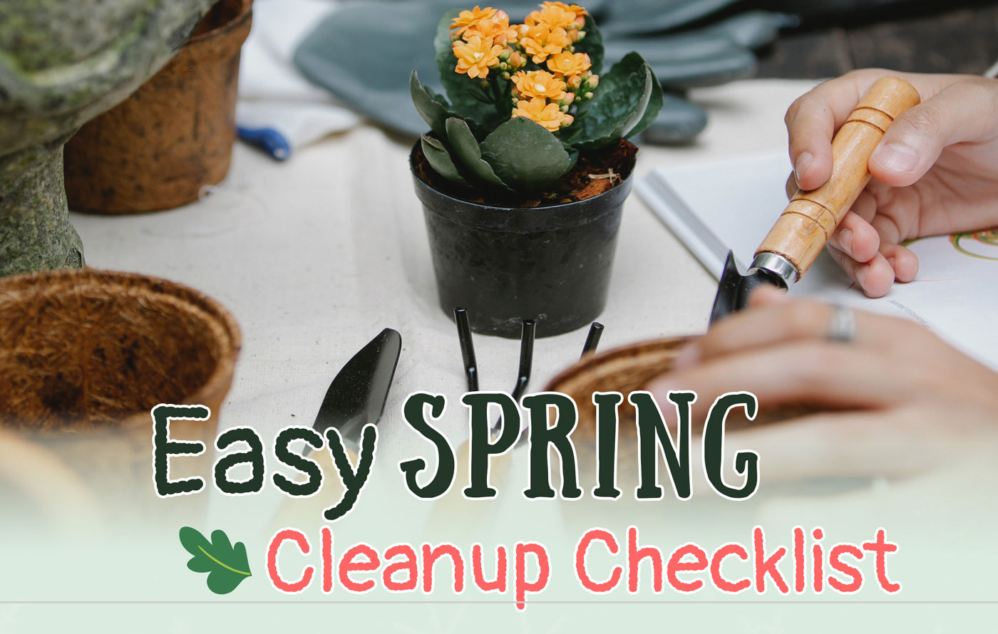 Easy Spring Cleanup Checklist