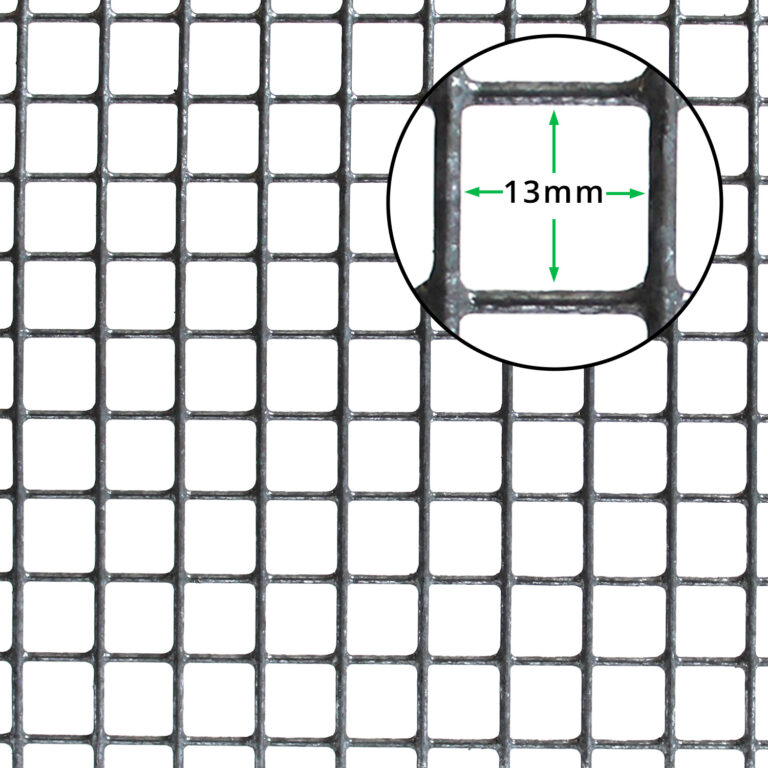 13mm x 13mm BUDGET Wire Mesh (H90cm x L6m) - 19g/1mm | Wire Fence
