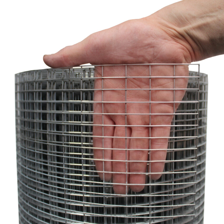 13mm x 25mm PRIME Welded Wire Mesh (H90cm x L25m) - 16g. | Wire Fence