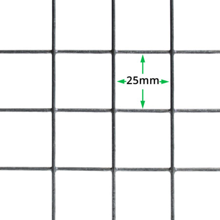 25mm x 25mm PREMIUM Wire Mesh (H90cm x L30m) - 14g/2mm | Wire Fence
