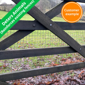50mm Wire Mesh Security Fence (H90cm x L25m) - 12g. | Wire Fence
