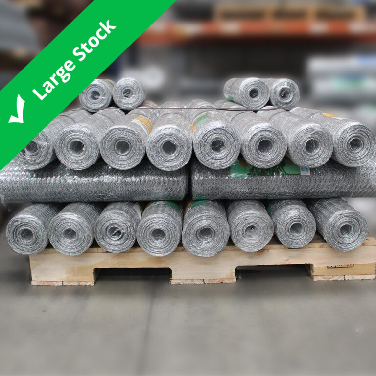 25mm BUDGET Wire Netting (H60cm x L50m) - 20g/0.9mm | Wire Fence