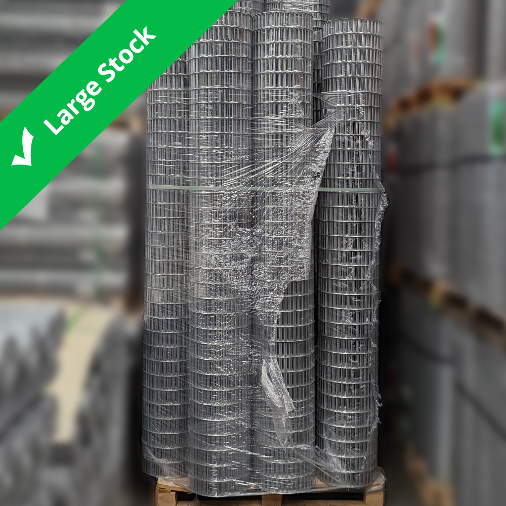 Finn's Fence - 50mm x 50mm PREMIUM Wire Mesh (H2.1m x L25m) - 12g2.5mm ...