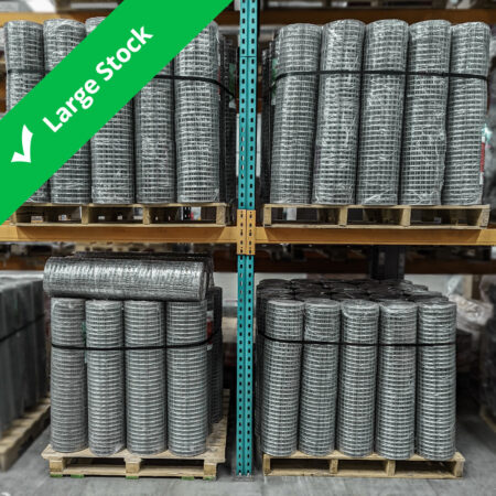 13mm x 13mm BUDGET Wire Mesh (H1.2m x L30m) - 16g/1.6mm | Wire Fence