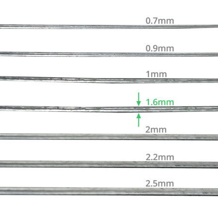1.6mm Galvanised Line Tensioning Wire (1,600m / 25Kg) - 16g. | Wire Fence