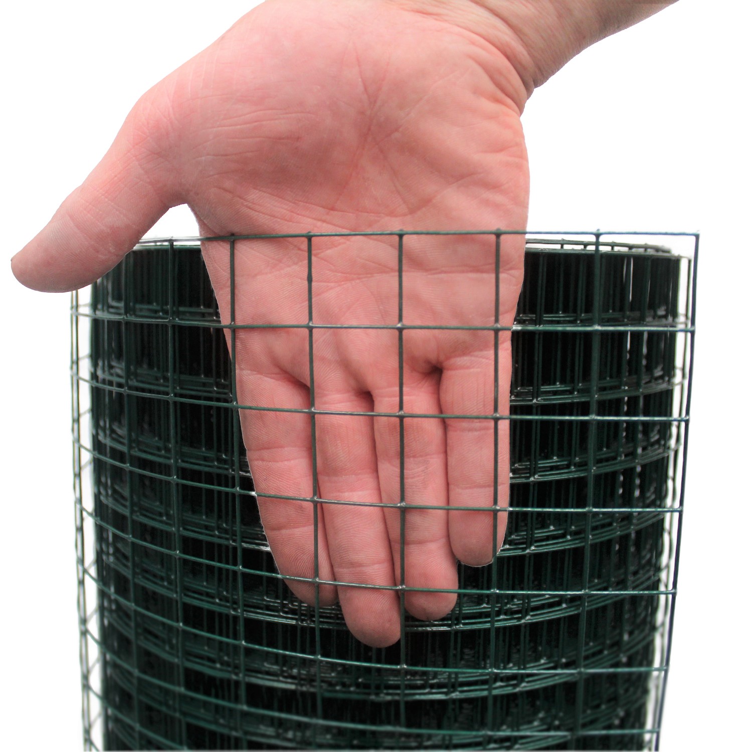 25mm x 25mm BUDGET PVC Mesh (H90cm x L30m) - 1.4mm | Wire Fence