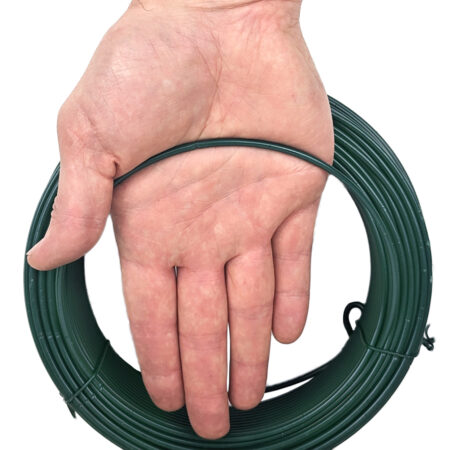 3.15mm PVC Coated Line Tensioning Wire (90m / 5Kg Coil) - 10g. | Wire Fence