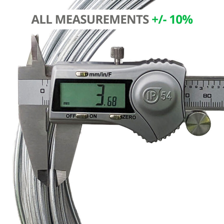 3.5mm Galvanised Line Tensioning Wire (76m Coil) - 9g. | Wire Fence