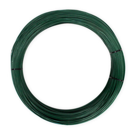 3.8mm PVC Coated Line Tensioning Wire (52m Coil) - 9g. | Wire Fence
