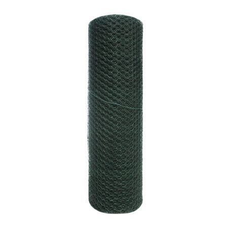 13mm BUDGET Green PVC Wire Netting (H50cm x L10m) - 1.2mm | Wire Fence