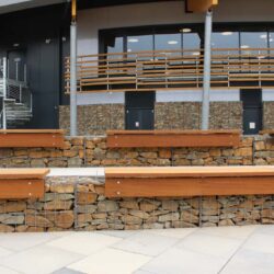 Gabion Bench Seating (QUICK DELIVERY) | Wire Fence