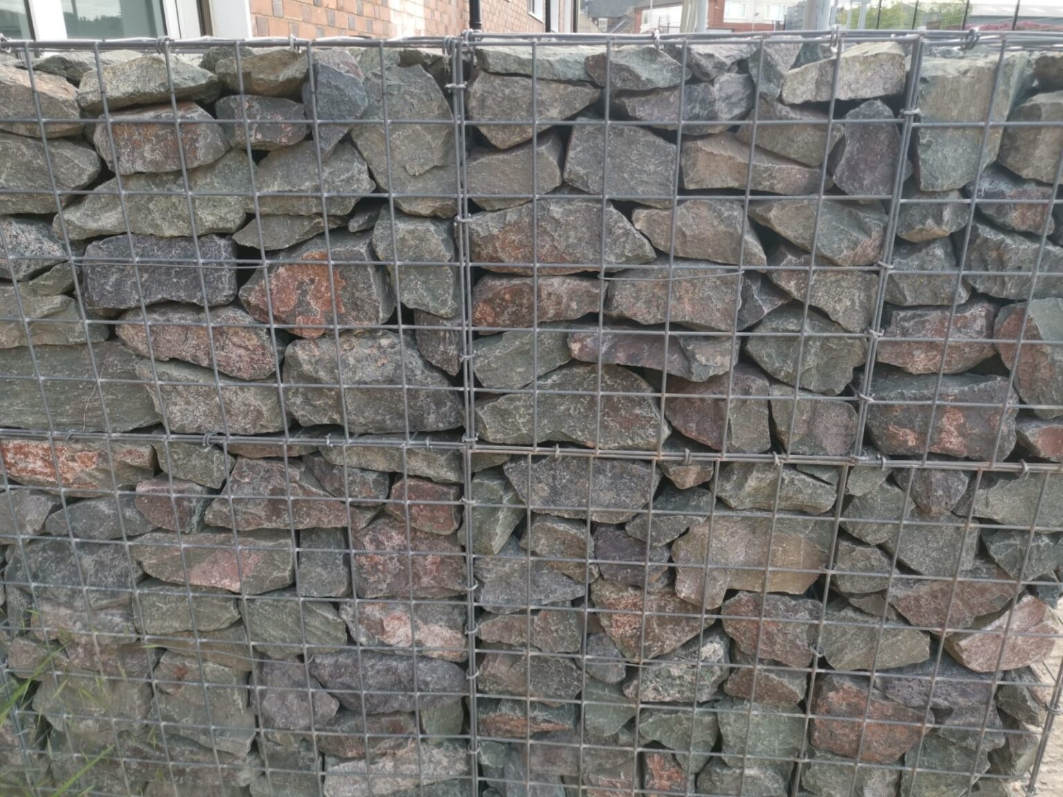 Granite Stone for Gabions | Wire Fence