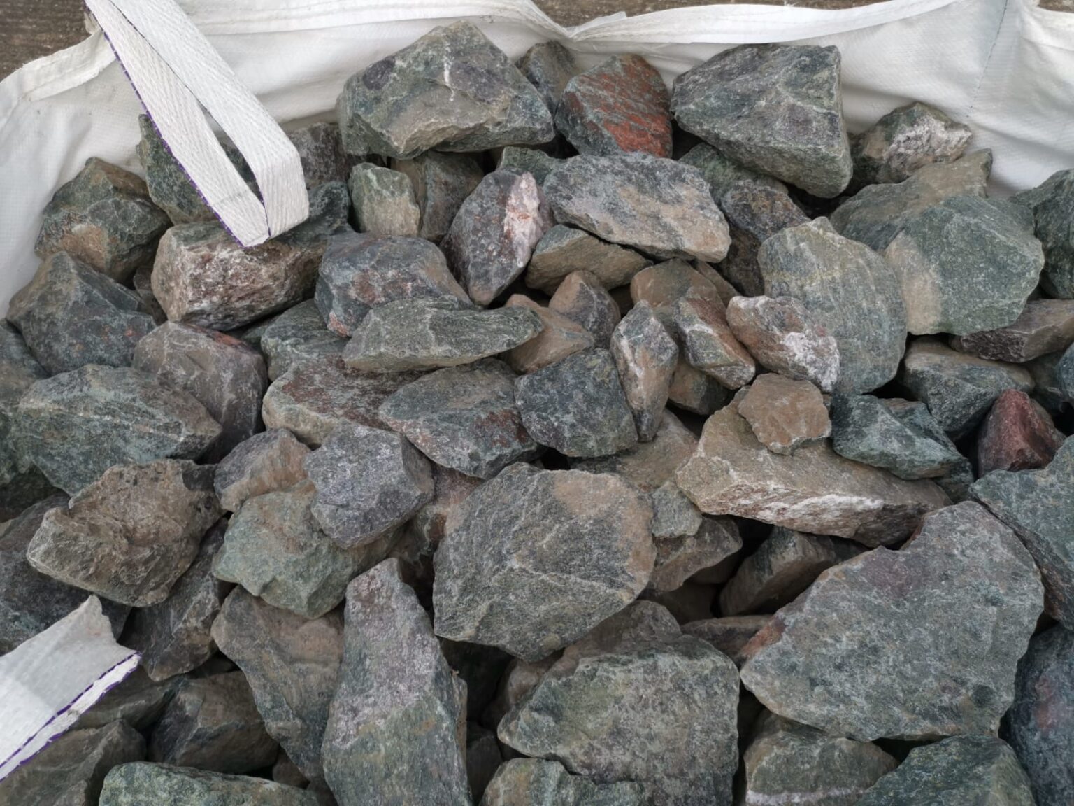 Granite Stone for Gabions | Wire Fence