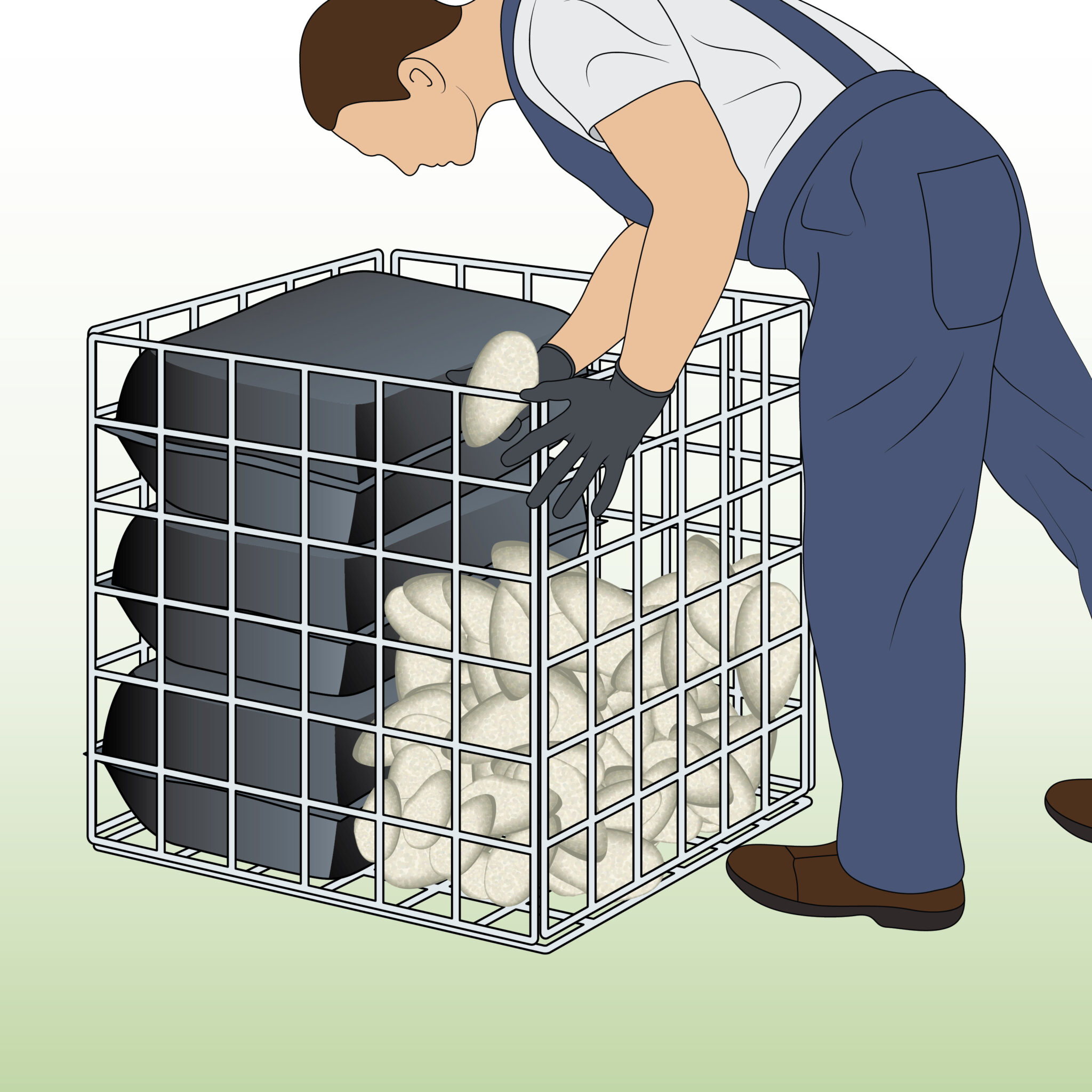 How to Fill Gabions (FREE PDF DOWNLOAD) | Wire Fence