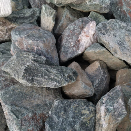 Granite Stone for Gabions | Wire Fence