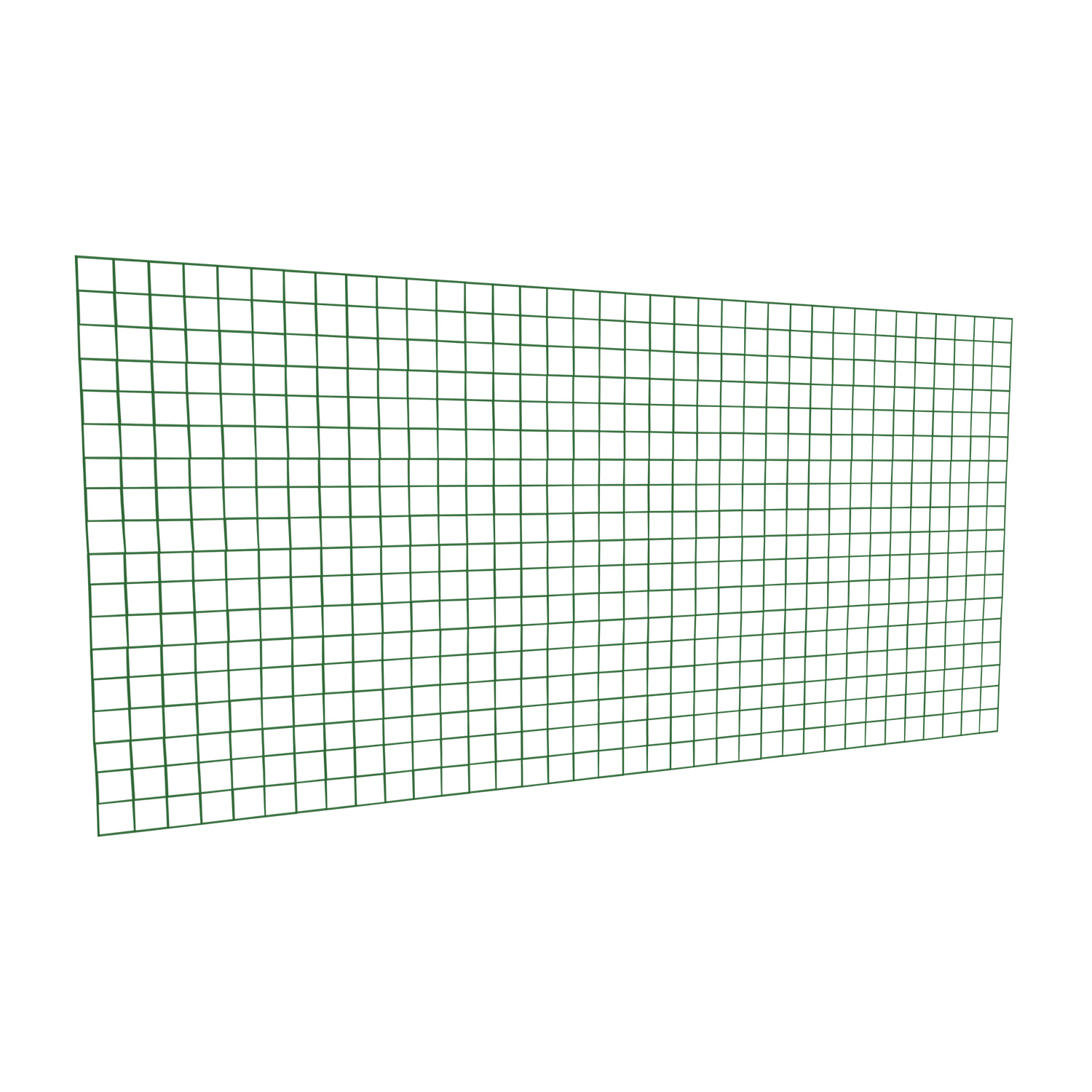 50mm x 50mm STANDARD Green PVC Mesh Panel (H90cm x L1.8m) - 3mm | Wire ...