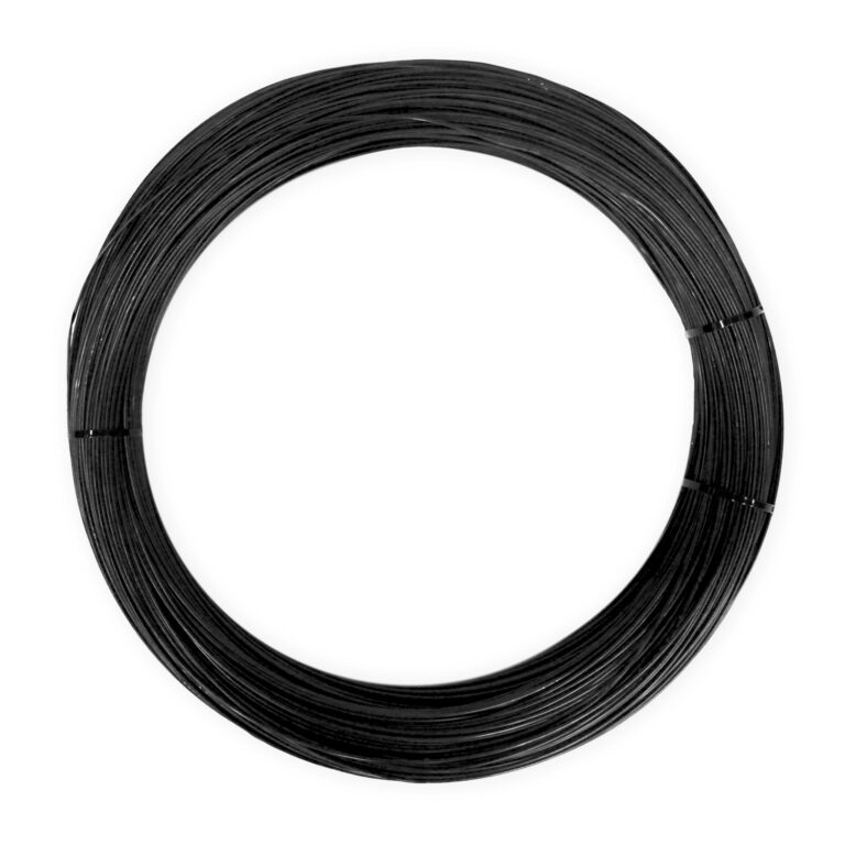 3.5mm Black PVC Coated Line Tensioning Wire (450m / 25Kg) - 9g. | Wire ...