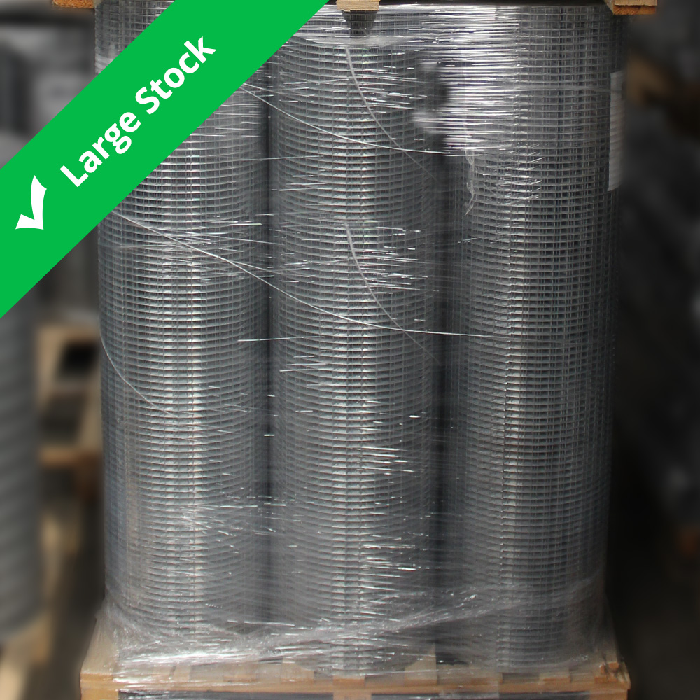 13mm x 25mm PRIME Welded Wire Mesh (H1.2m x L25m) – 16g. | Wire Fence