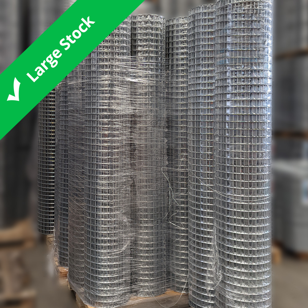 50mm x 50mm Stainless Steel Wire Mesh (H1.2m x L10m) - 12g/2.5mm | Wire ...