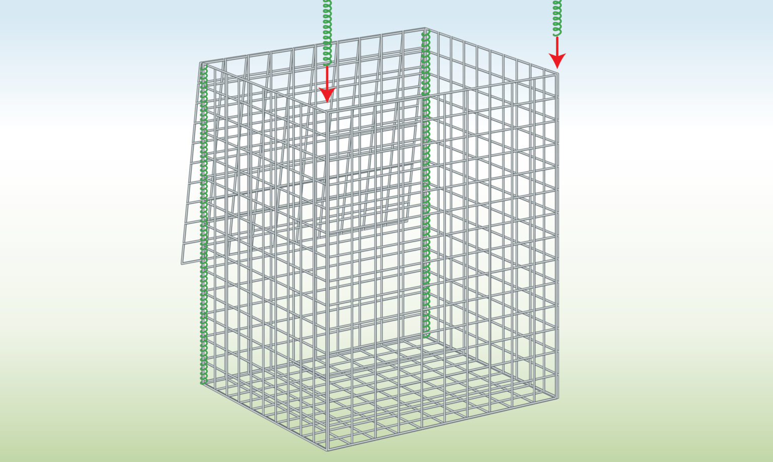 Gabion Bench Seating (QUICK DELIVERY) | Wire Fence