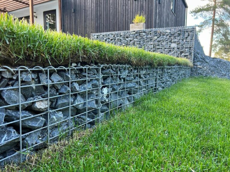 Gabion Ideas (50+ PHOTOS) | Wire Fence