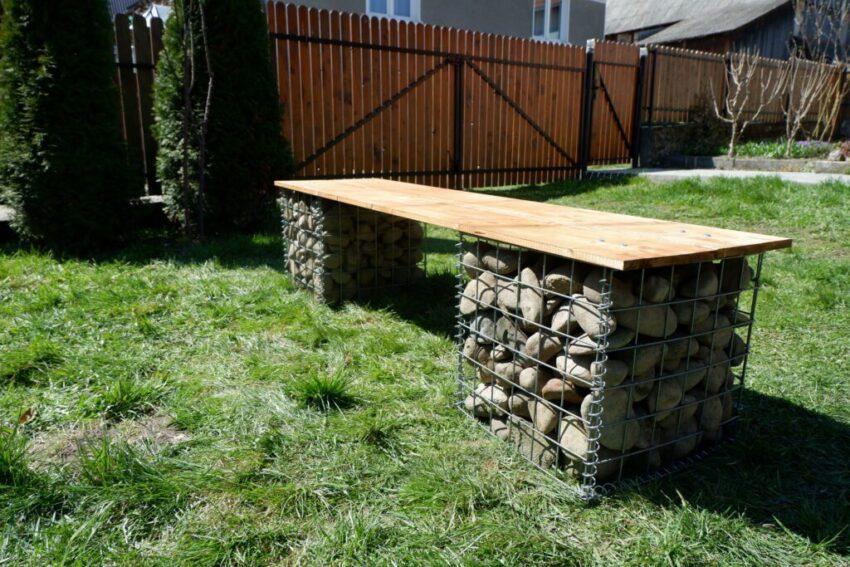 Gabion Ideas (100+ PHOTOS) | Wire Fence