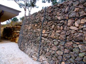 Gabion Ideas (70+ PHOTOS) | Wire Fence