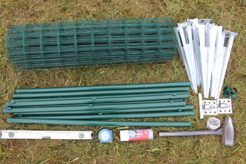 PVC Coated Wire Mesh Fence Kits. QUICK DELIVERY | Wire Fence