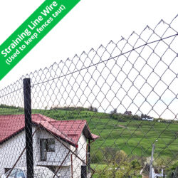 3mm Galvanised Line Tensioning Wire (470m / 25Kg Coil) - 10g. | Wire Fence