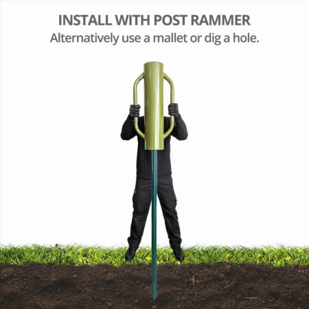 1.75m PVC Coated T Post | Wire Fence