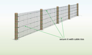 Galvanised Tensioning Wire & Plastic Coated Wire | Wire Fence