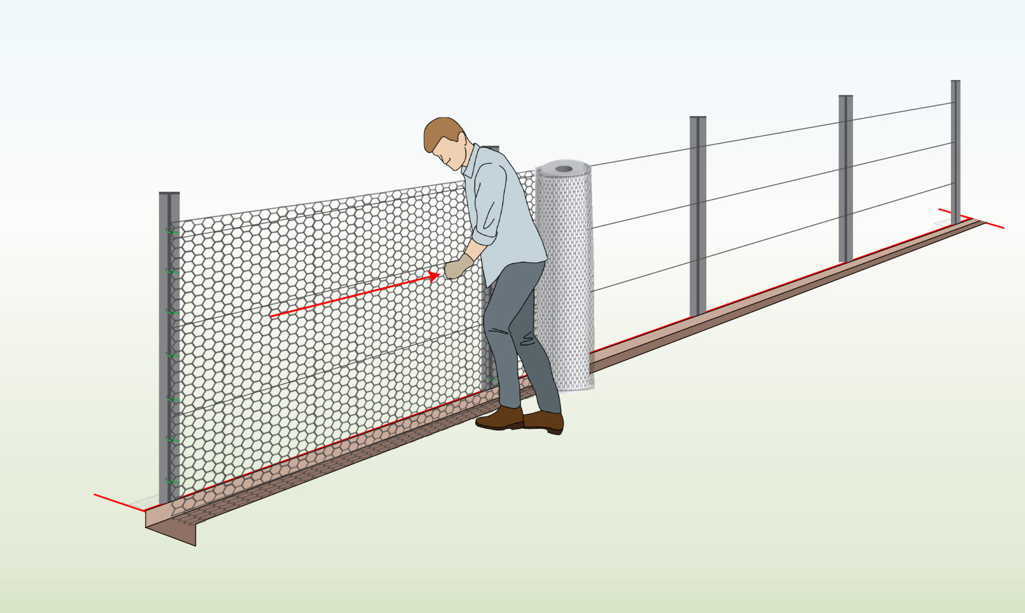 Rabbit Fence & Netting (QUICK DELIVERY) | Wire Fence