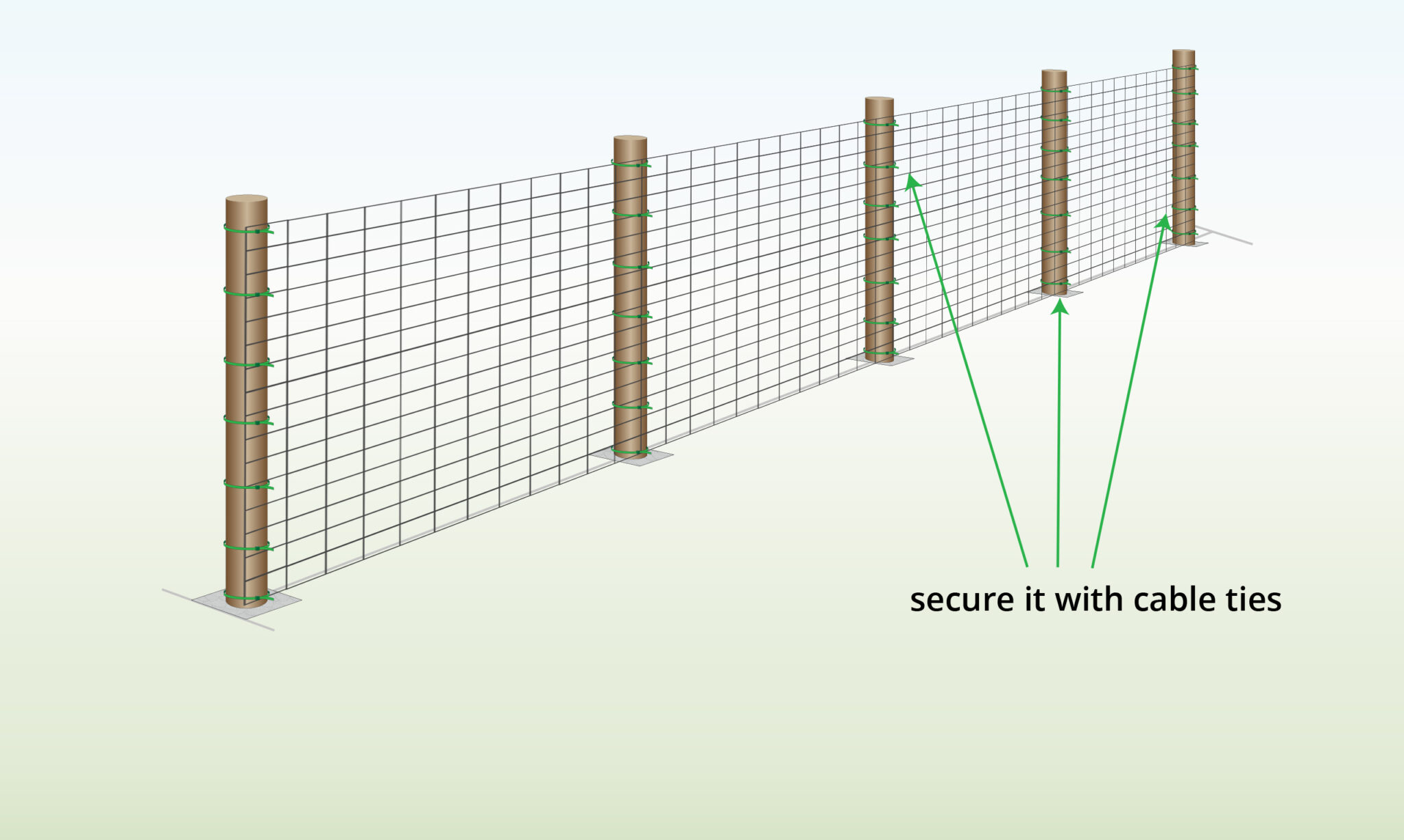 Large Sized Dog Fencing (NEXT DAY DELIVERY) | Wire Fence