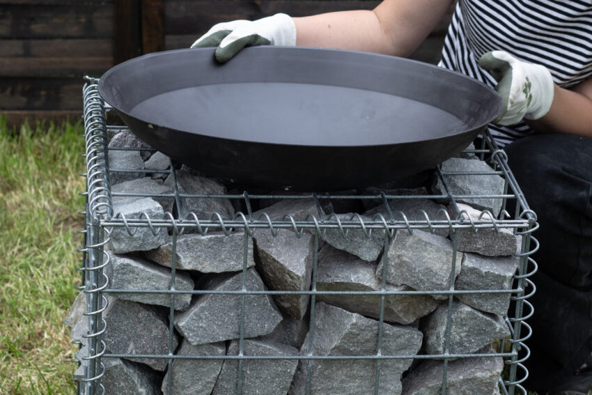 DIY Gabion Fire Pit (WITH VIDEO) | Wire Fence
