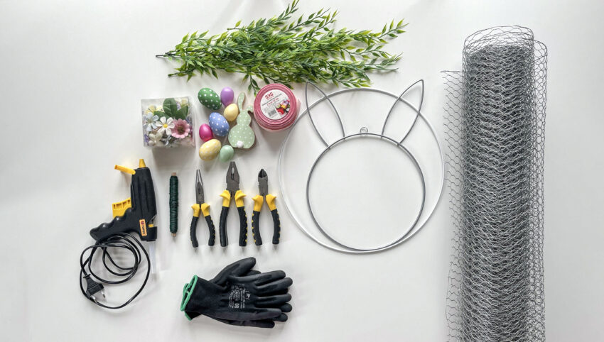 Easter Bunny Wreath DIY (WITH VIDEO) | WireFence