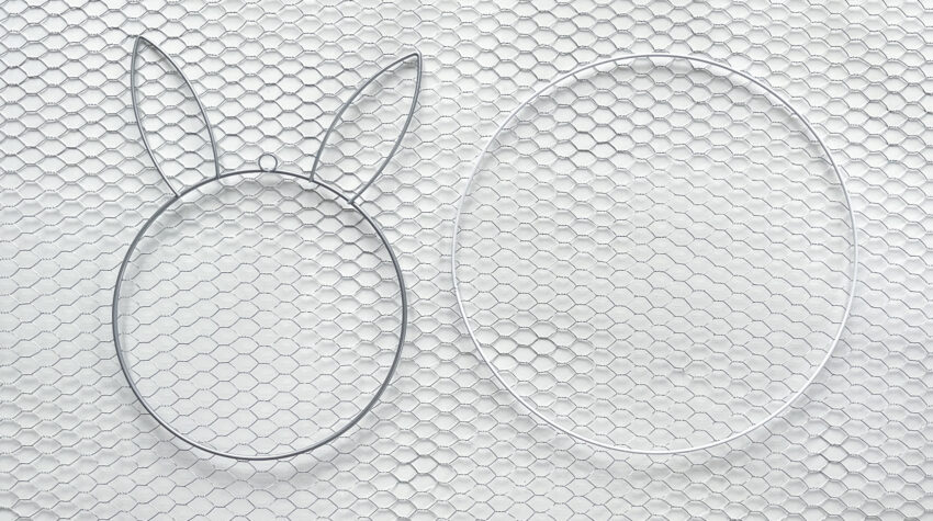 Easter Bunny Wreath DIY (WITH VIDEO) | WireFence