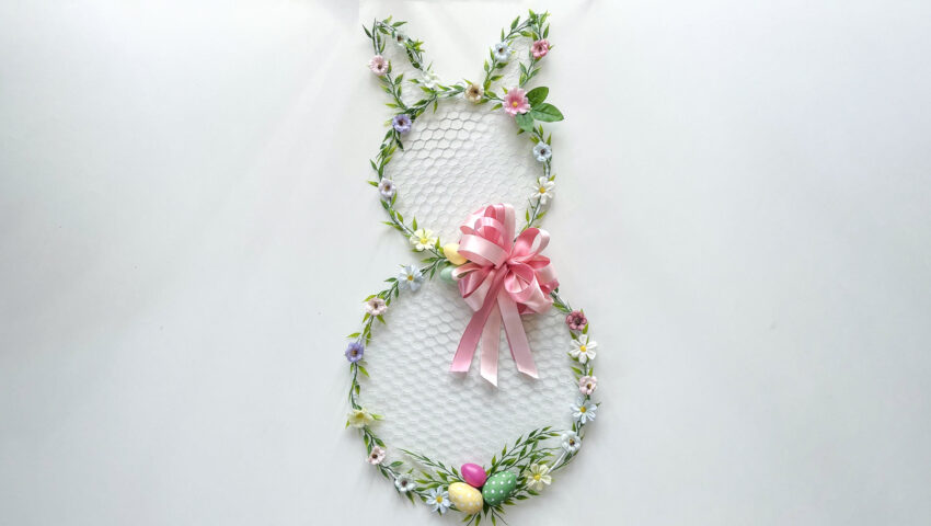 Easter Bunny Wreath DIY (WITH VIDEO) | WireFence