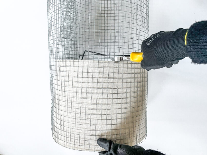 DIY Wire Mesh Lamp Shade (FREE PDF) | WireFence