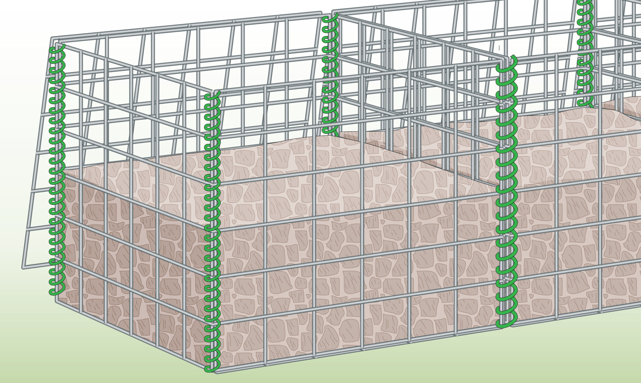 How to Build a Gabion Wall (RETAINING & FREESTANDING)
