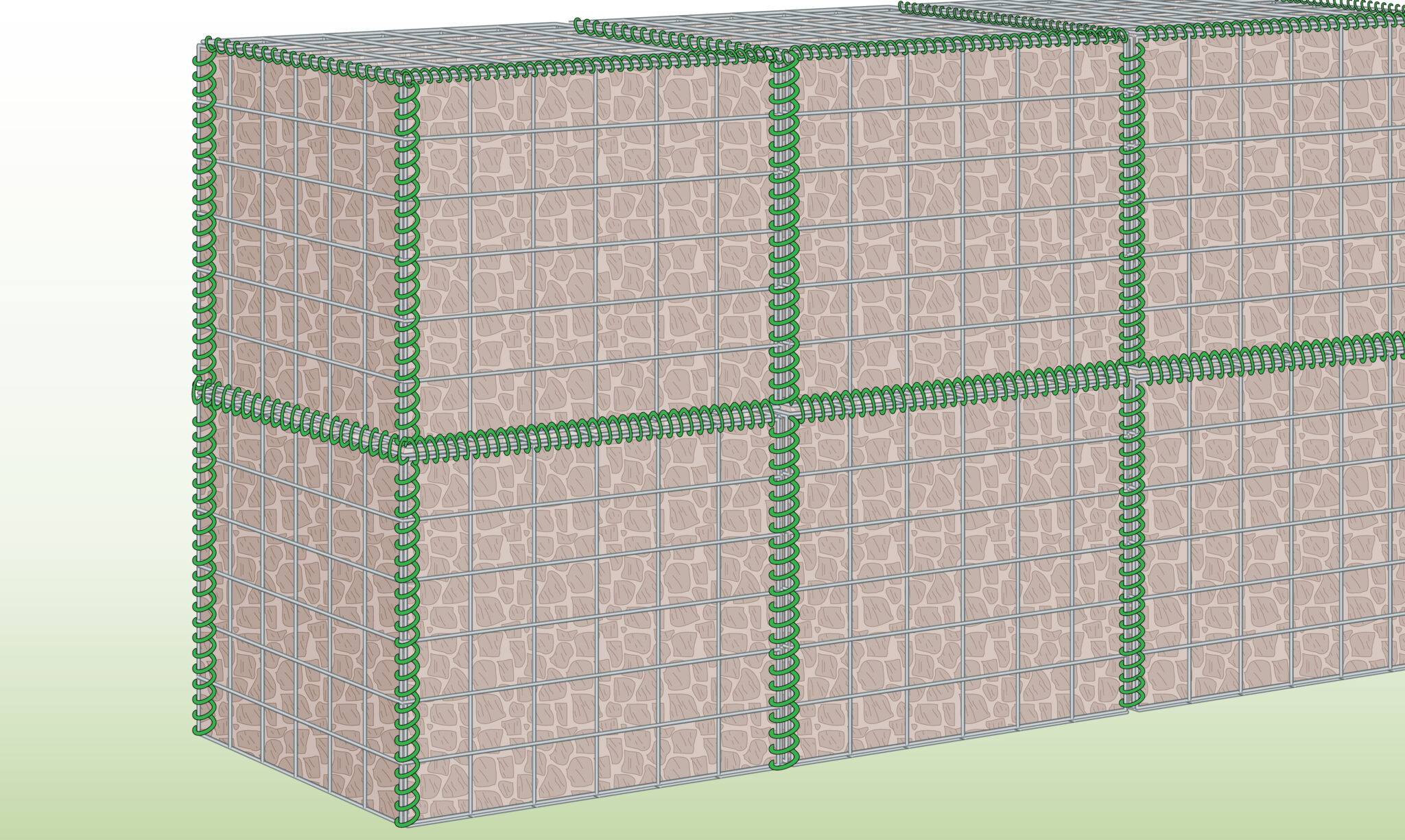 How to Build a Gabion Wall (RETAINING & FREESTANDING)