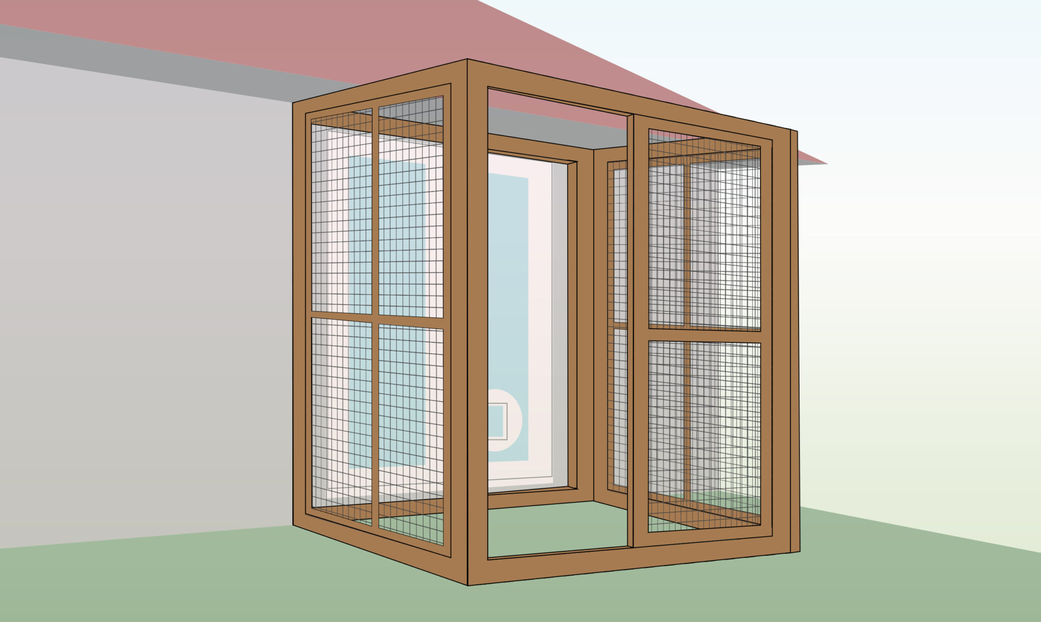 DIY Catio (DOWNLOADABLE GUIDE) | Wire Fence