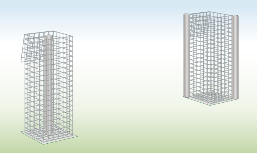 How to Make Gabion Pillars (WITH IMAGES) | Wire Fence