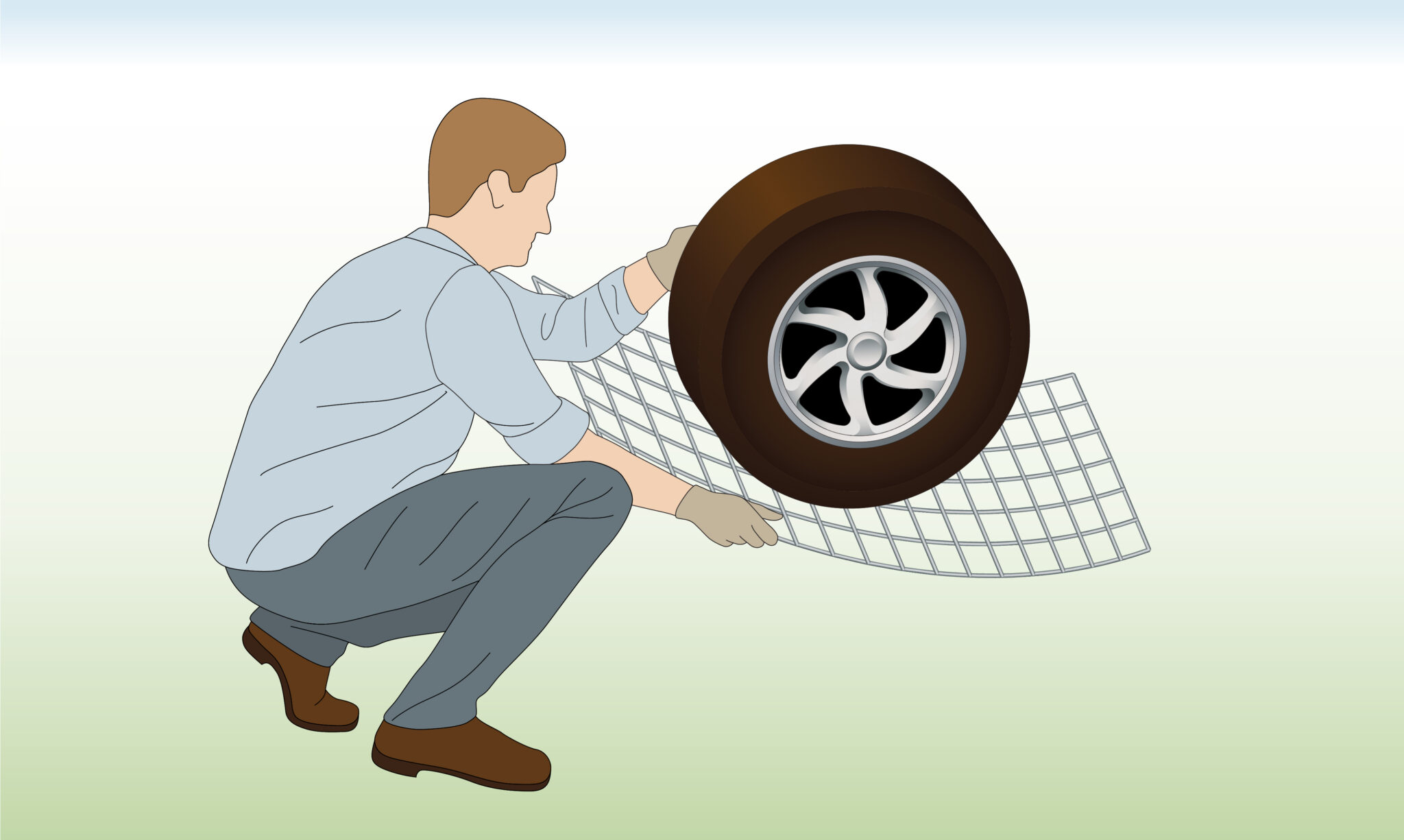 How to Make a Curved Gabion Wall | Wire Fence