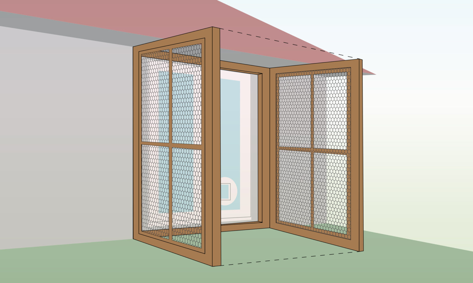 How to Build a Cat Enclosure With Chicken Wire | Wire Fence