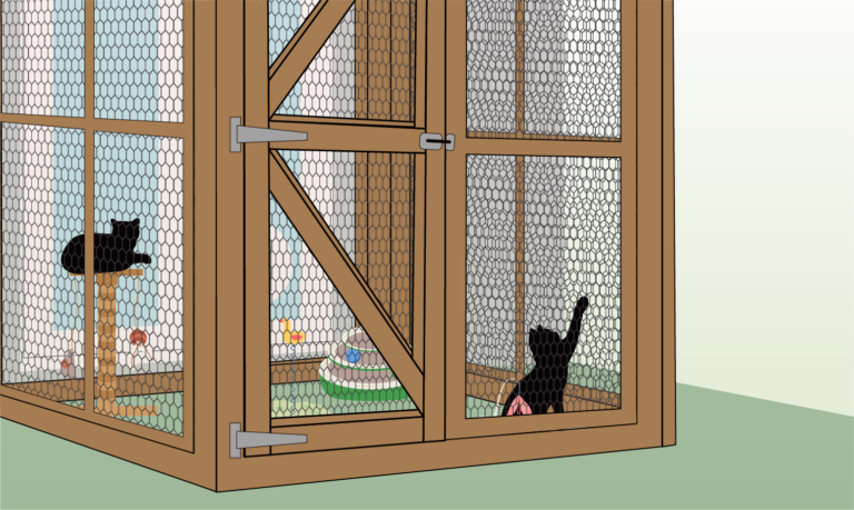 How to Build a Cat Enclosure With Chicken Wire | Wire Fence