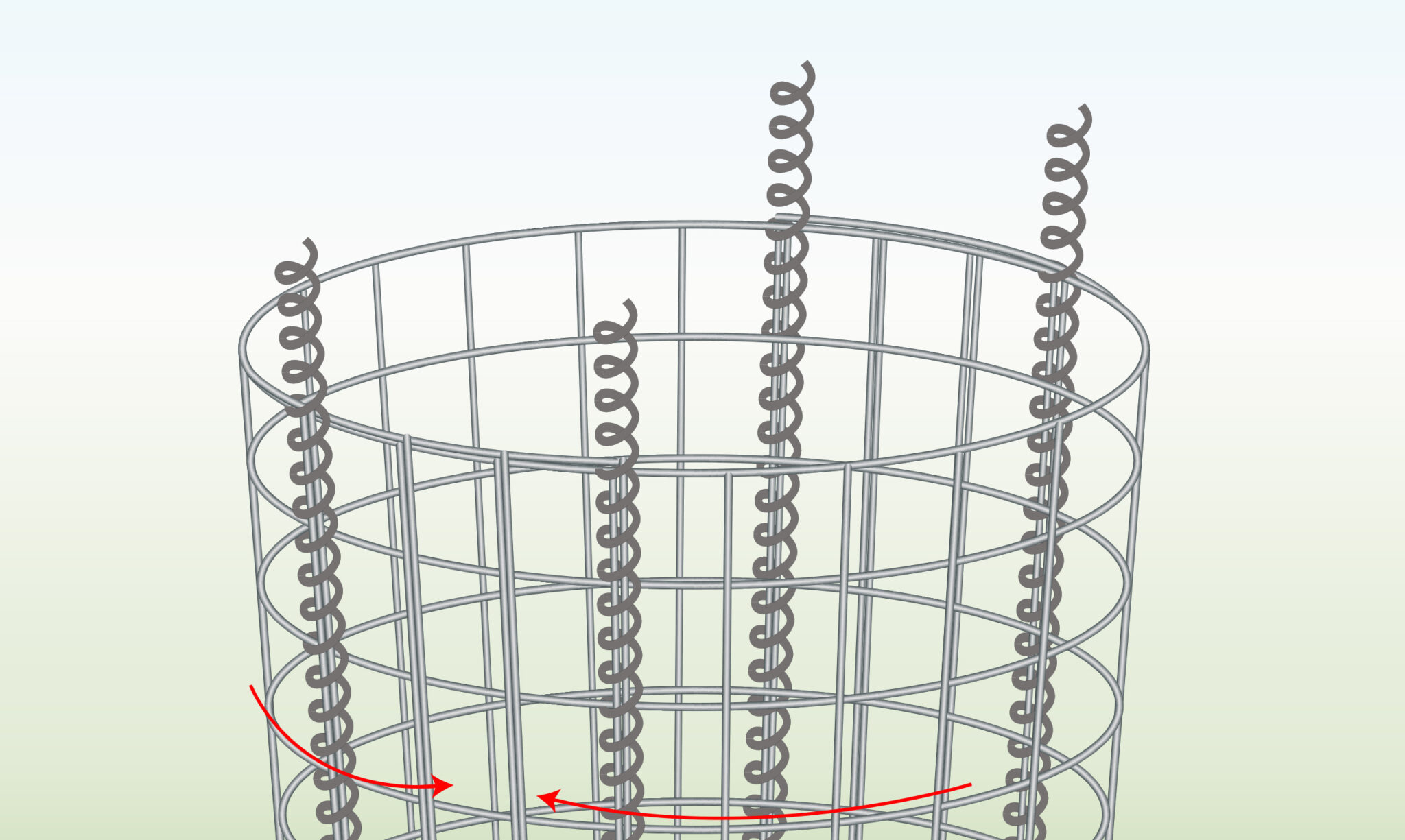 DIY Round Gabion Planter (Easy Guide) | Wire Fence