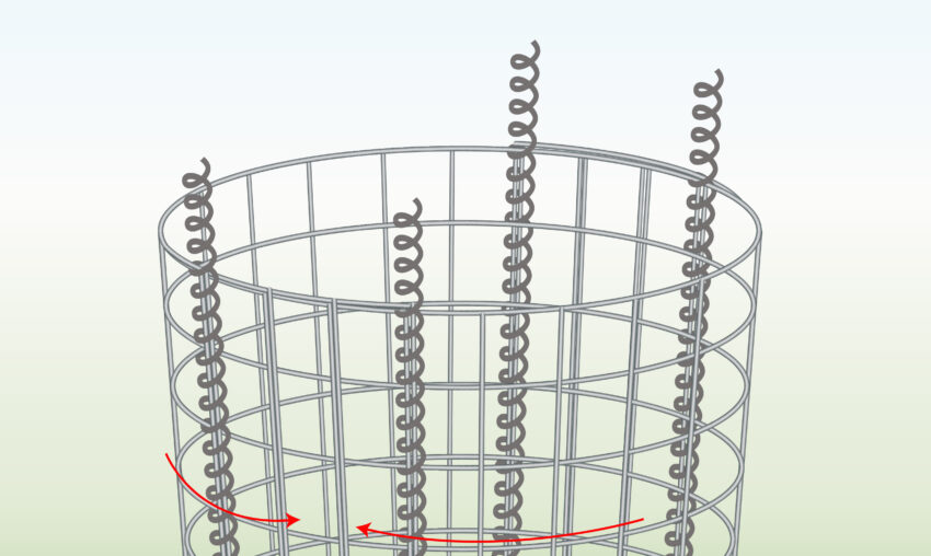 DIY Round Gabion Planter (Easy Guide) | Wire Fence
