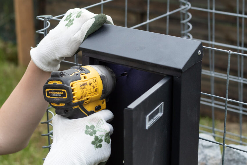 How to Make a Gabion Letterbox (WITH VIDEO) | Wire Fence