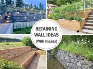 Retaining Wall Ideas (70+ IMAGES) | Wire Fence