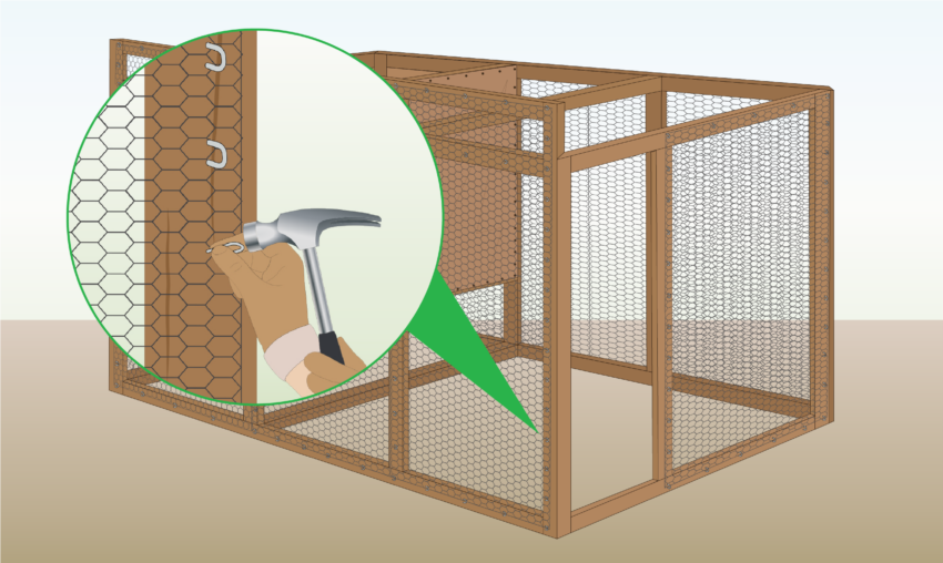 How to Build a Chicken Coop (FREE PRINTABLE) | Wire Fence
